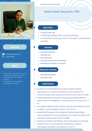 Profil Ratna Dyah Suryaratri, PhD